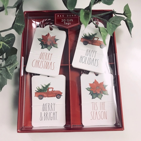 Rae Dunn | Holiday | Rae Dunn Christmas Gift Tags | Poshmark